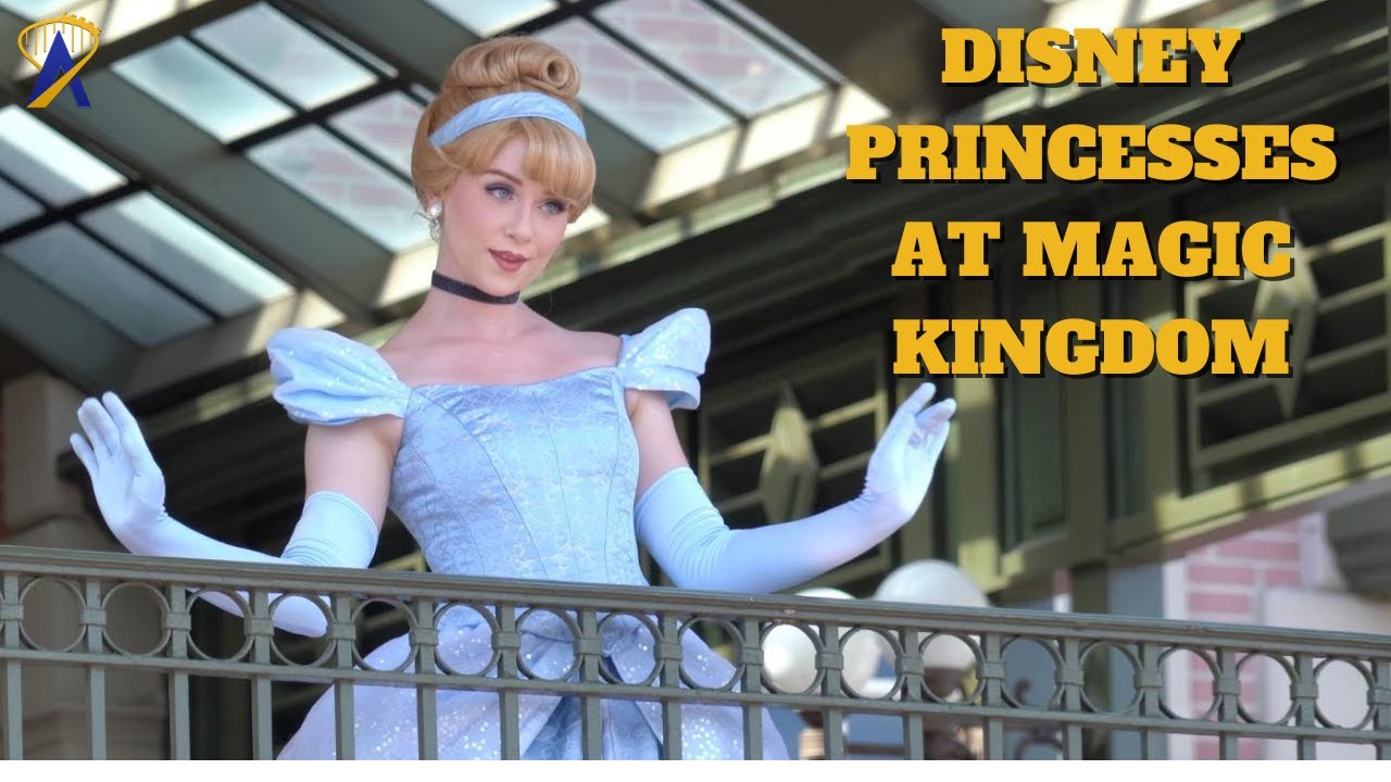 Disney Princesses Appearance at Magic Kingdom - YouTube