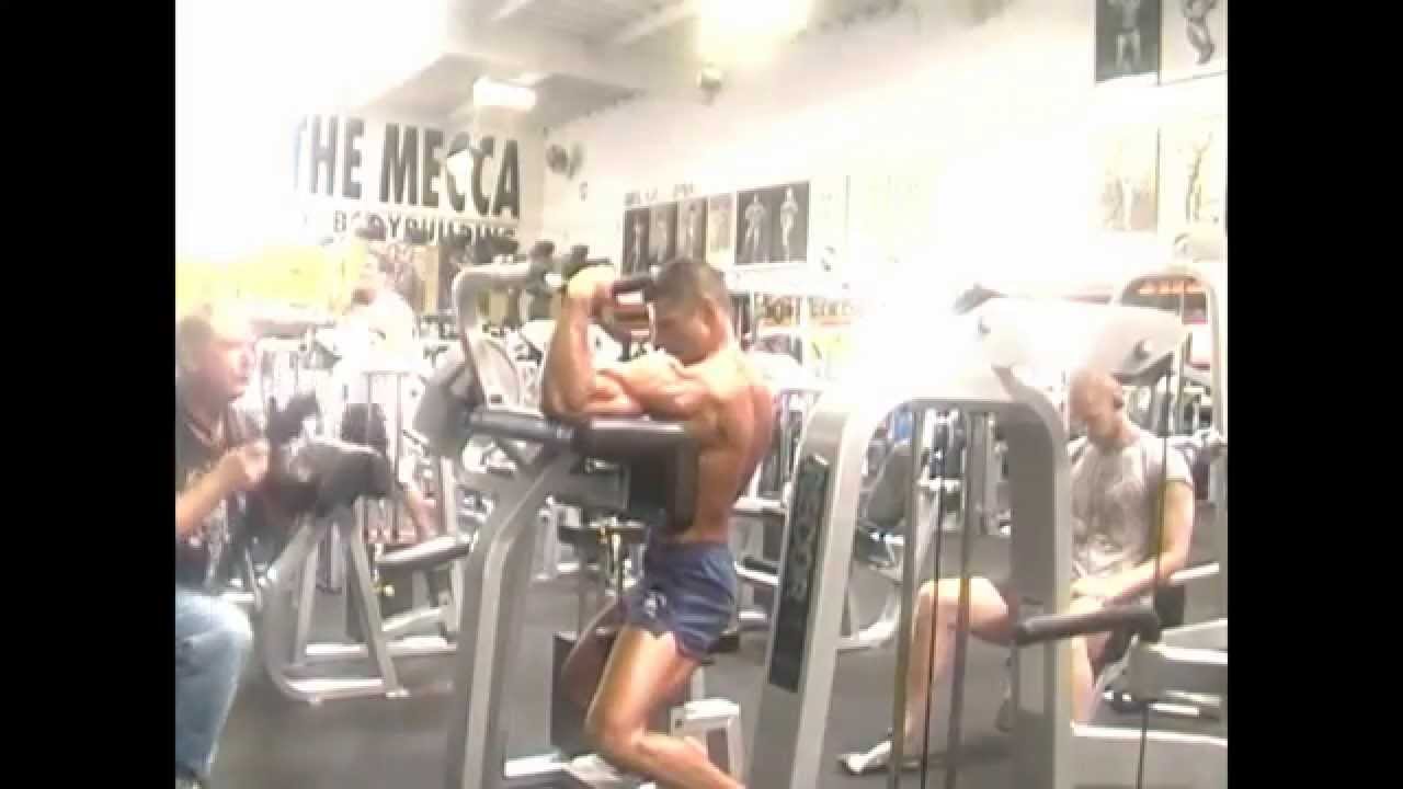 Mr. peak's biceps training. Gold's Gym Venice Bill Comstock Photoshoots ...