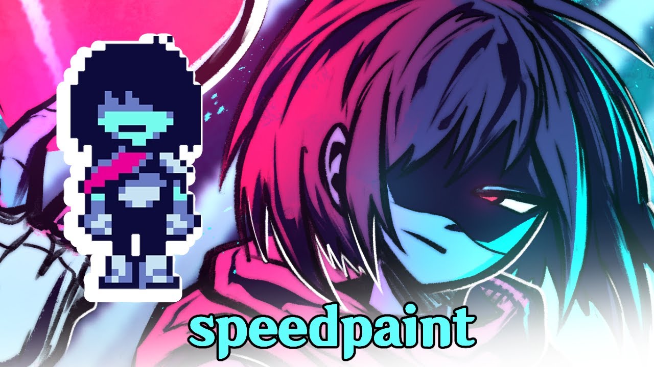 [Drawing Timelapse] Deltarune - Kris - YouTube