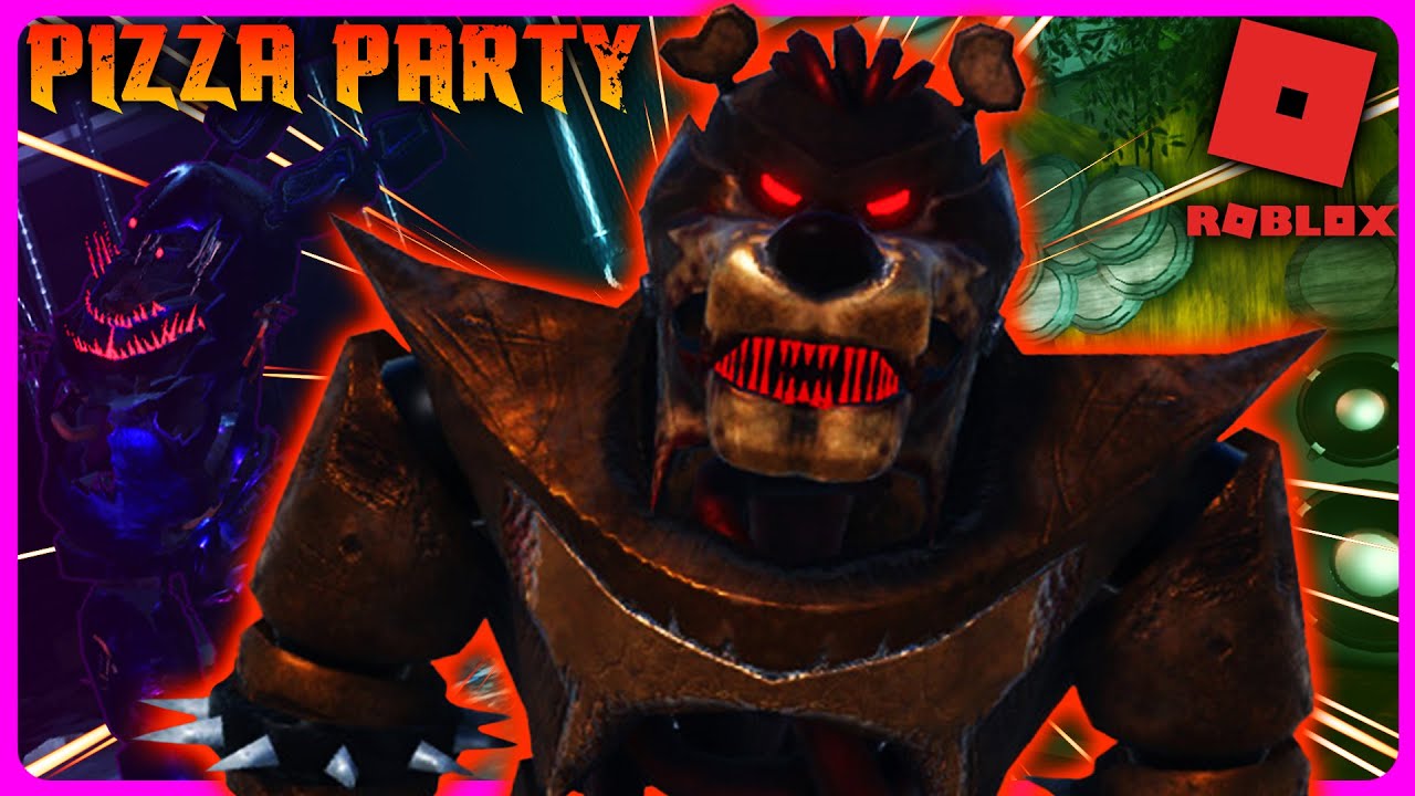 Roblox FNAF | Pizza Party | Going To Freddy's Pizza Party Was A MISTAKE ...