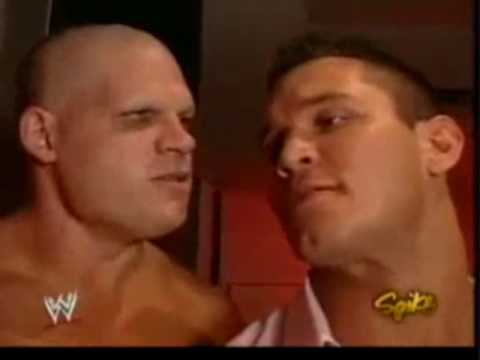 Kane and Randy orton backstage segment - YouTube