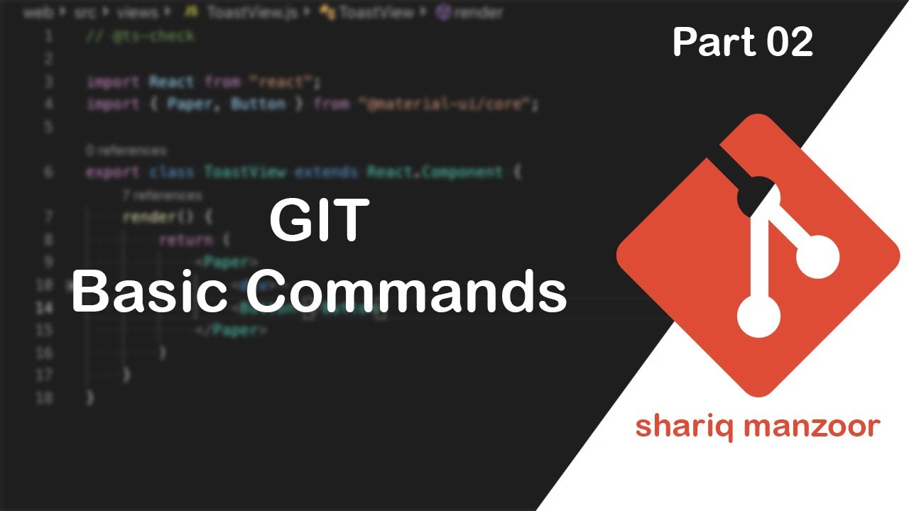 Git Basic Commands - Youtube