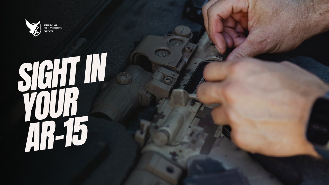 How to Sight In Your AR-15 (25, 36, 50, 100 Yard Zeros Explained) - YouTube