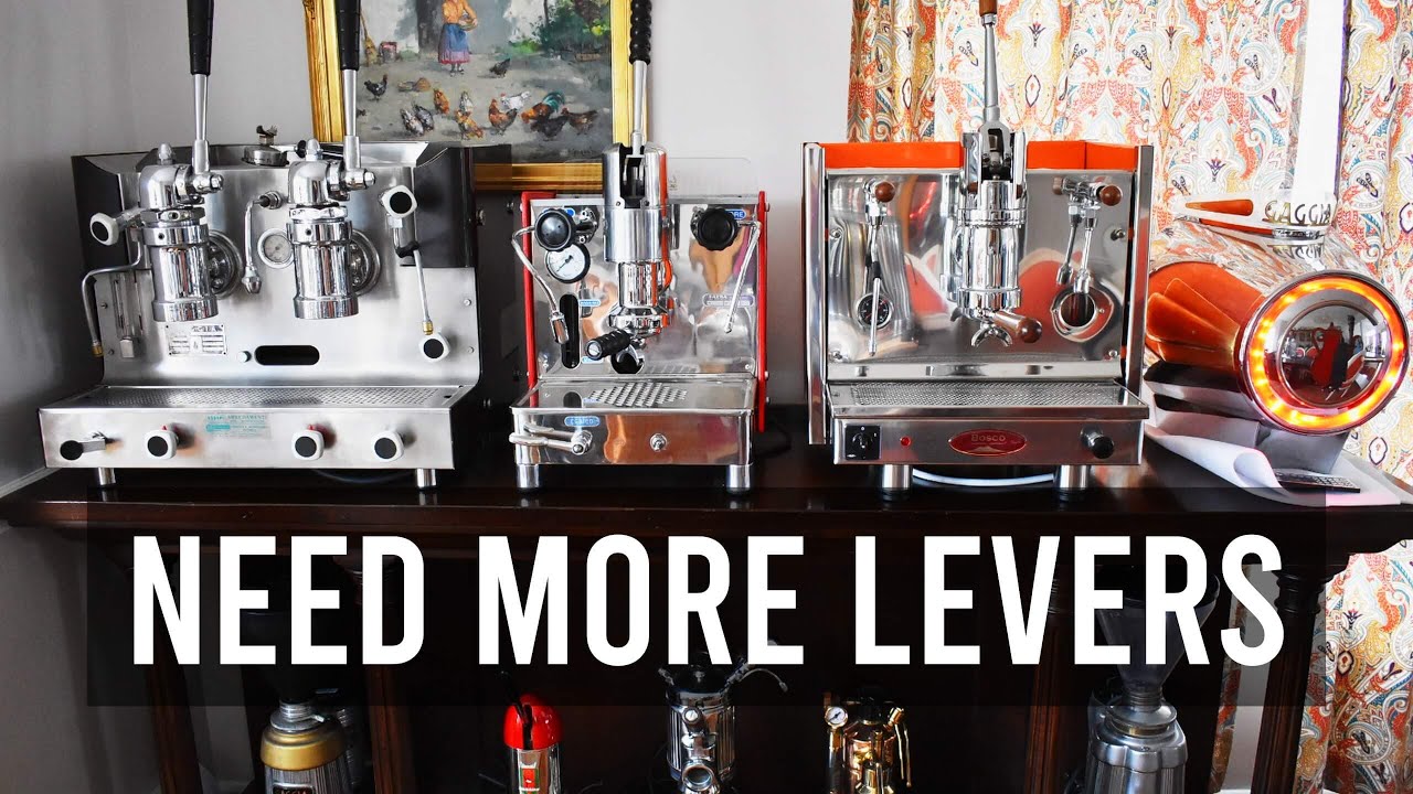 Crazy Lever Espresso Machine Collection - YouTube