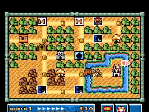 Super Mario Bros 3 Walkthrough 1# - YouTube