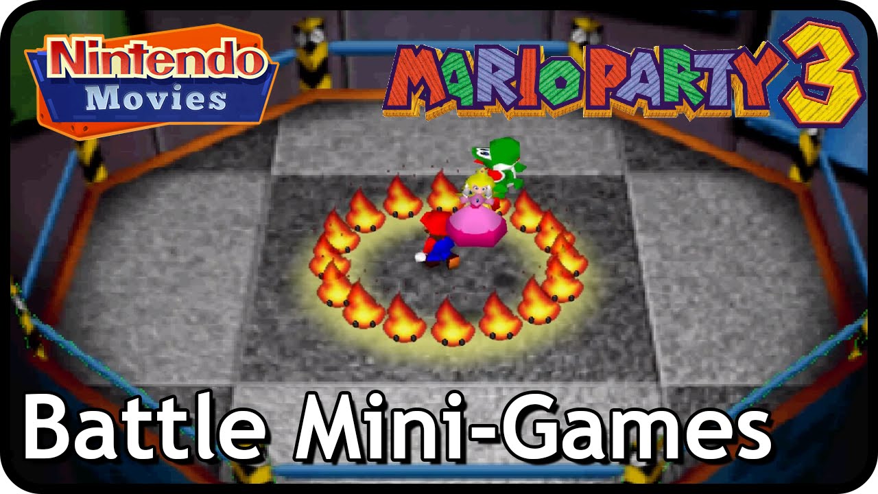 Mario Party 3 - Battle Mini-Games - YouTube