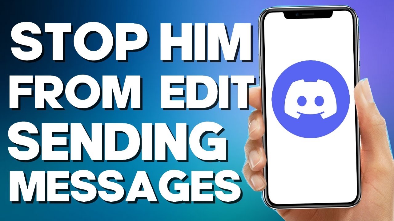 How to Stop a Role from edit Sending Messages on Discord Mobile - YouTube