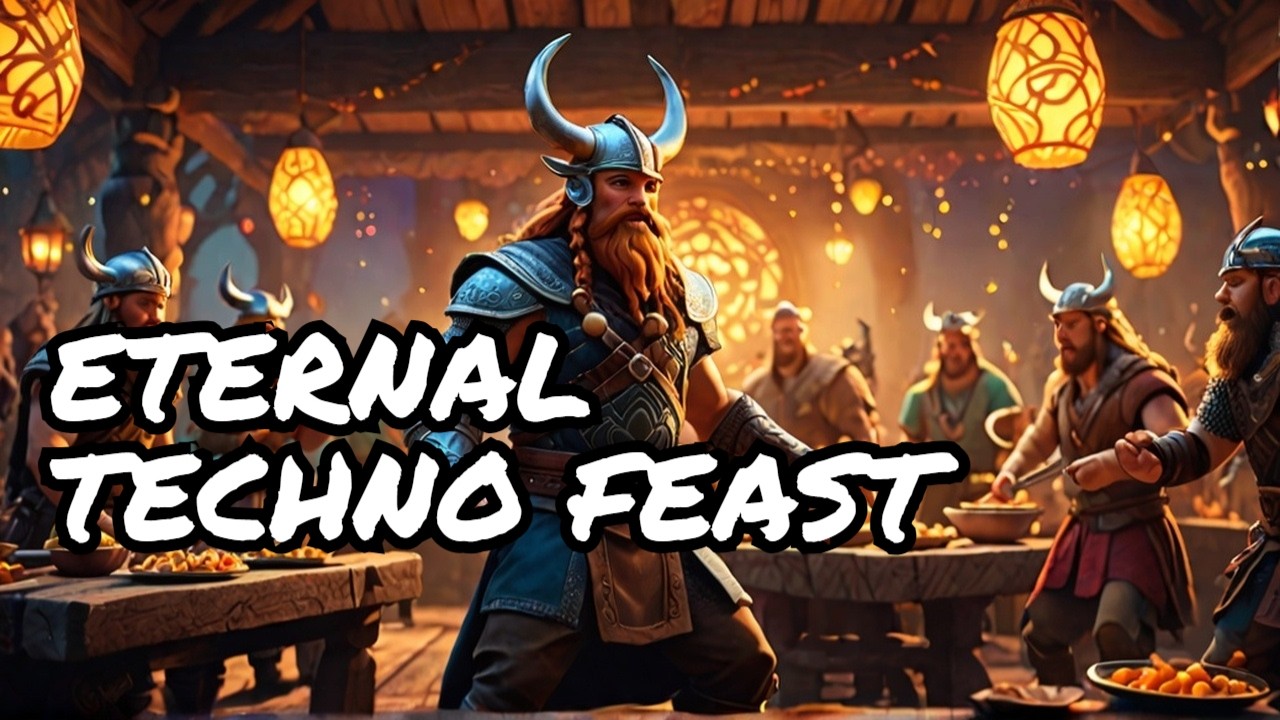 Valhalla's Eternal Feast: A 10 Hour Techno Odyssey - YouTube