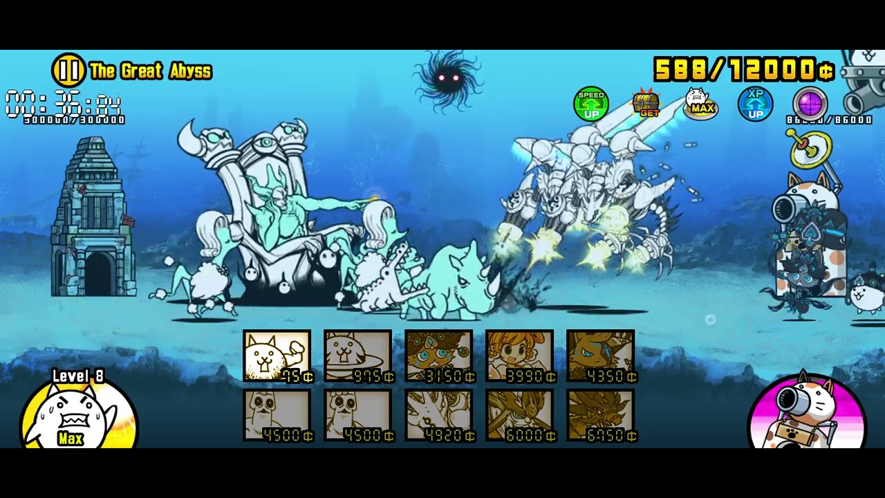 battle cats part one... With cheats? Turn on max quality btw - YouTube