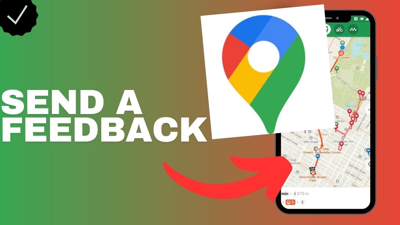 How to send a feedback in the Google maps app? - YouTube