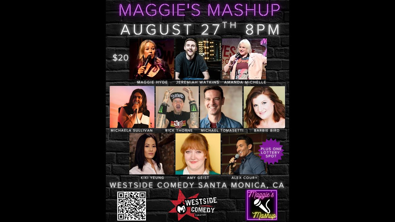 Maggie Hyde Westside Comedy August 27th 2025 - YouTube