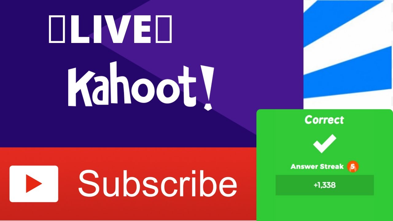 Kahoot! Live Stream 24 Hour Stream Come and Join Kahoot! - YouTube