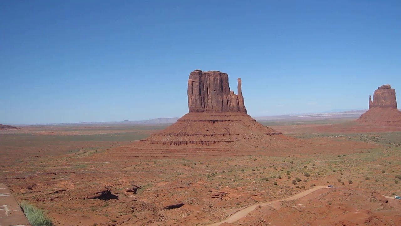 Panoramic view over Monument Valley - YouTube