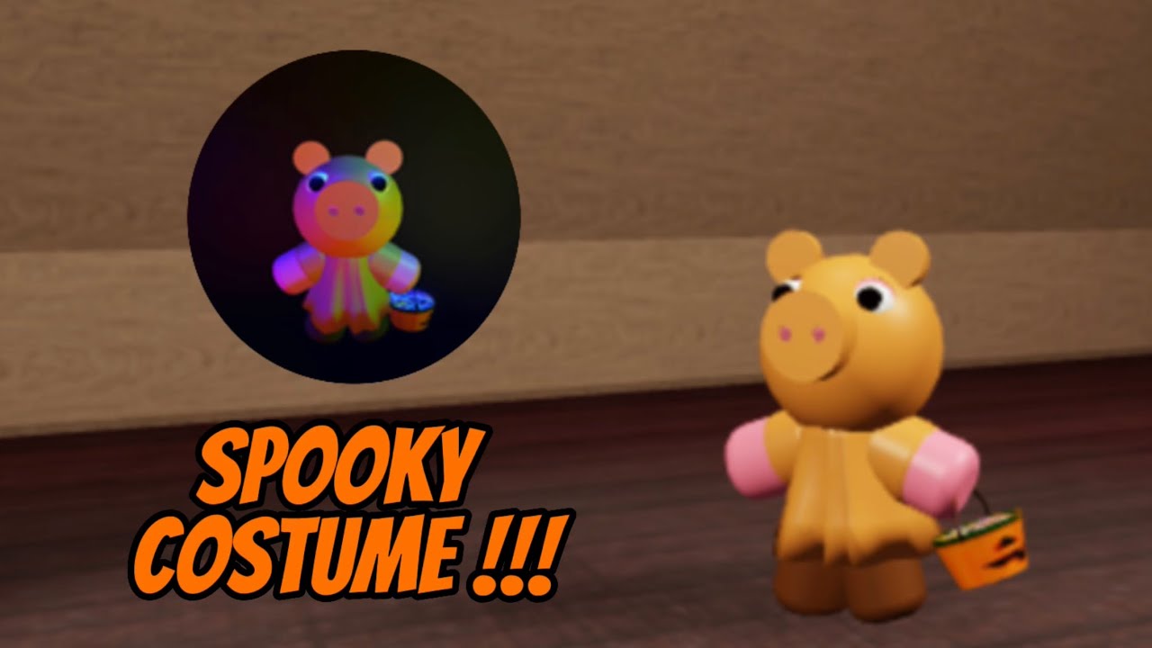 How to get Spooky Costume in Piggy Plushie RP -Roblox - YouTube