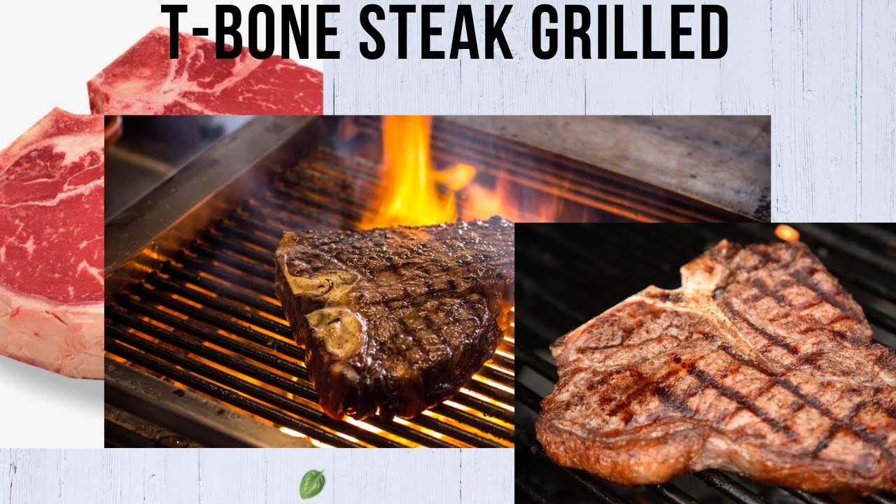 T-bone steak | BBQ | Charcoal Grill - YouTube