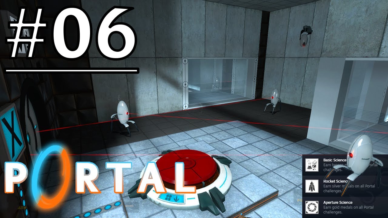 『Portal』#06: Test Chamber 16: Challenges - YouTube