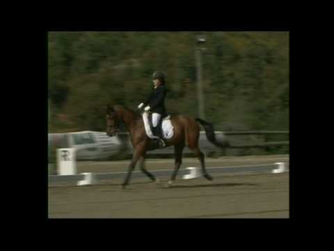 Ripresa di Dressage E 200 di Laura Antonelli ai Campionati Regionali Liguri