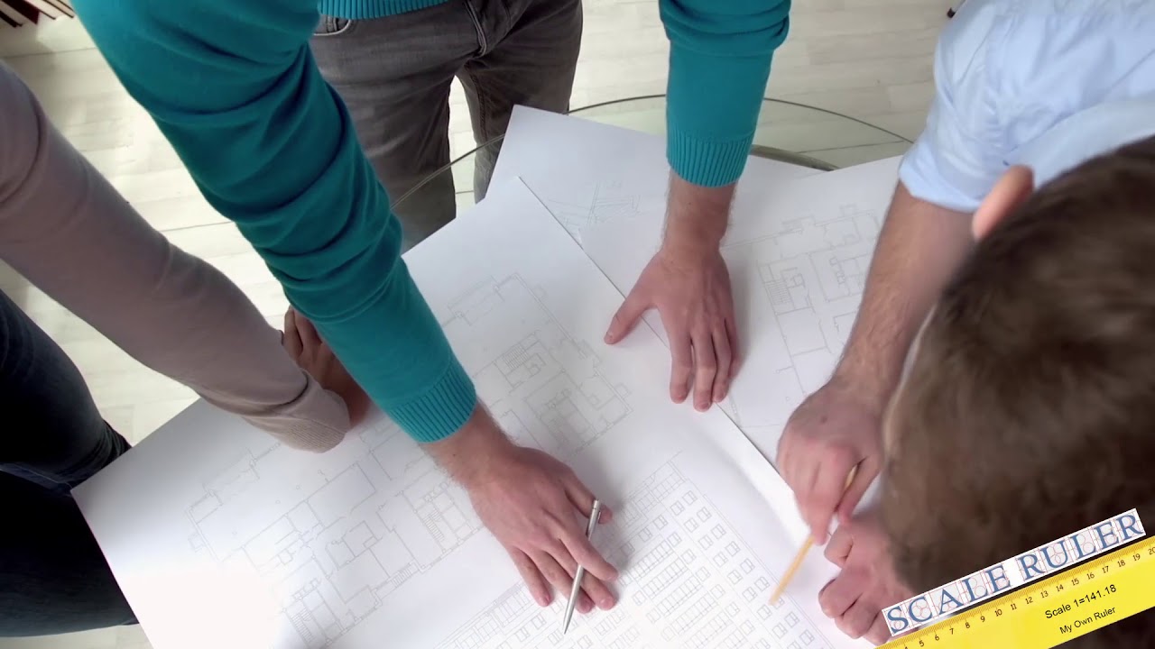 Create Your Own Printable Scale Ruler To Any Scale - YouTube