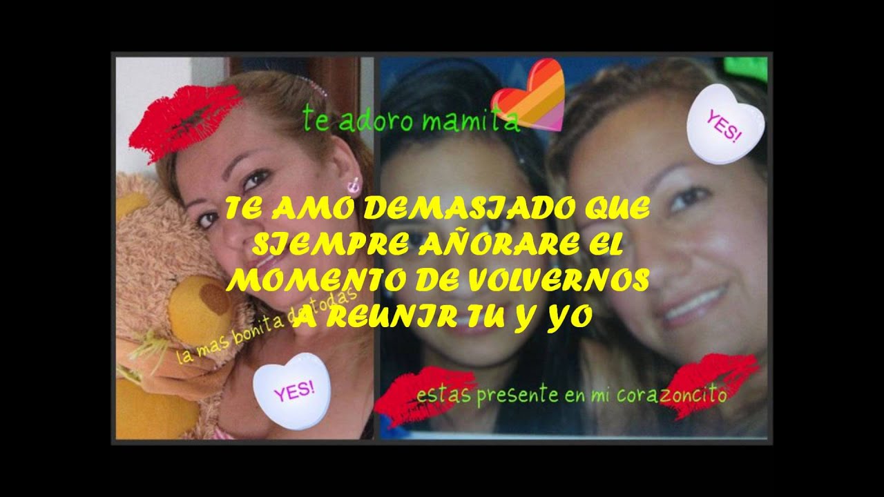 HIJA TE QUIERO Y TE EXTRAÑO - YouTube