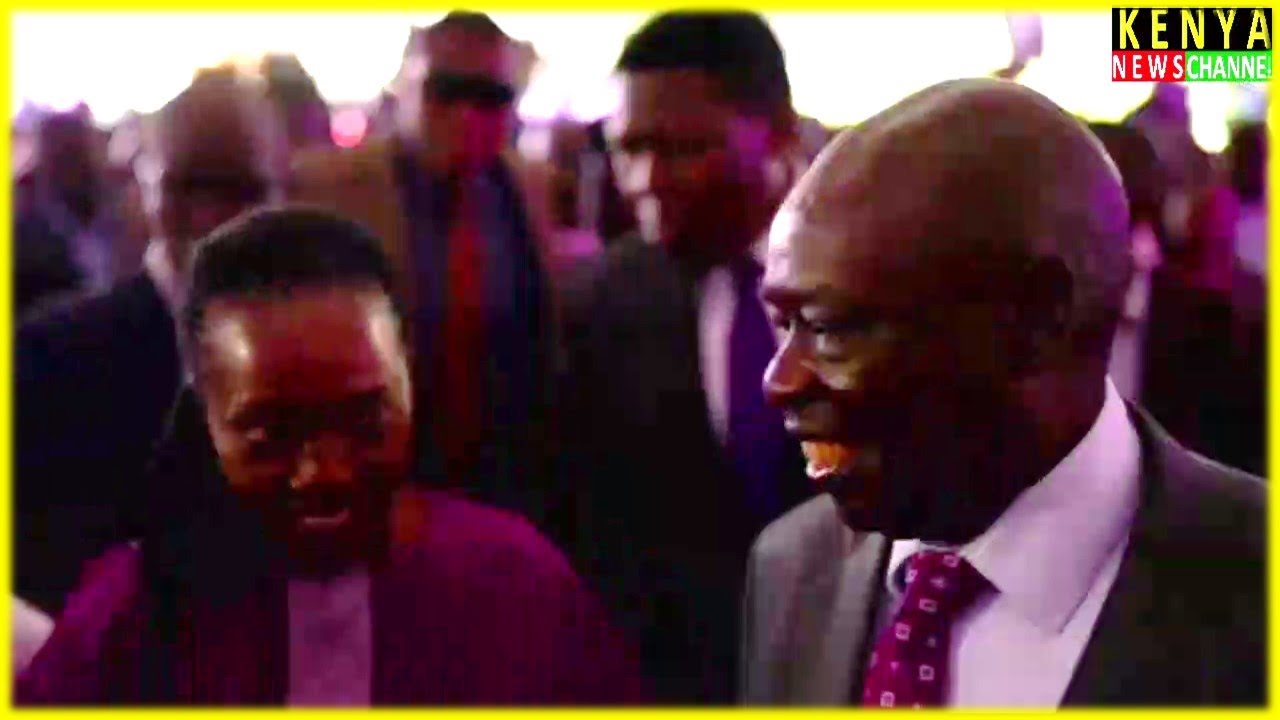 Crowd ERUPTS as Gachagua & Kalonzo arrive for Martha Karua Launch of People's Liberation Party ...