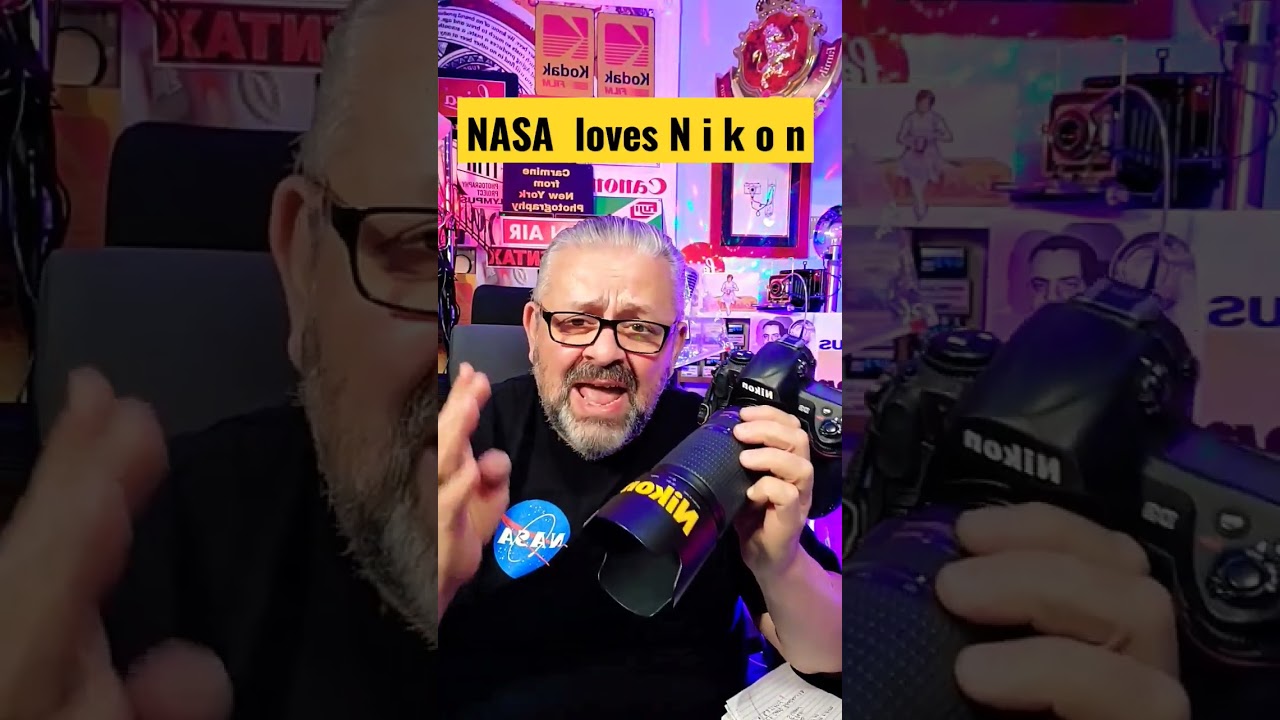 NASA has 40 Nikon D3 Cameras and Lenses in Space on board the INTERNATIONAL SPACE STATION ISS. UFO?