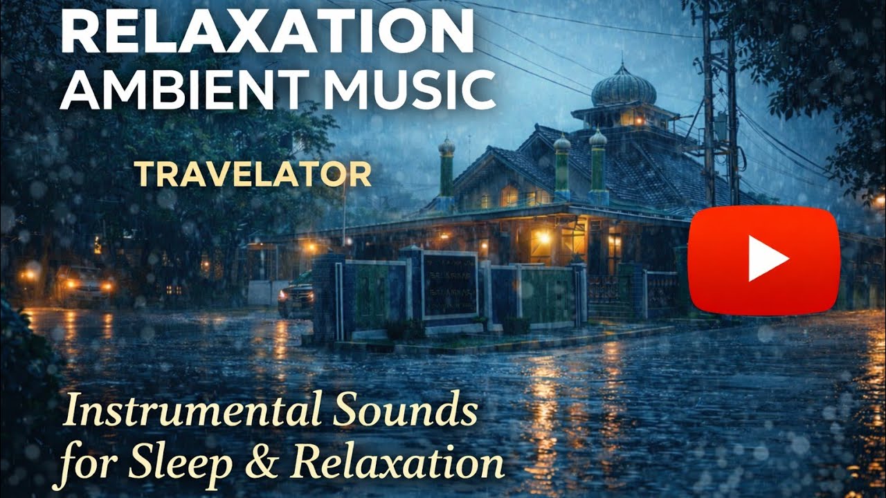 Soothing ambient sounds in a calm rainy atmosphere🍃 - YouTube