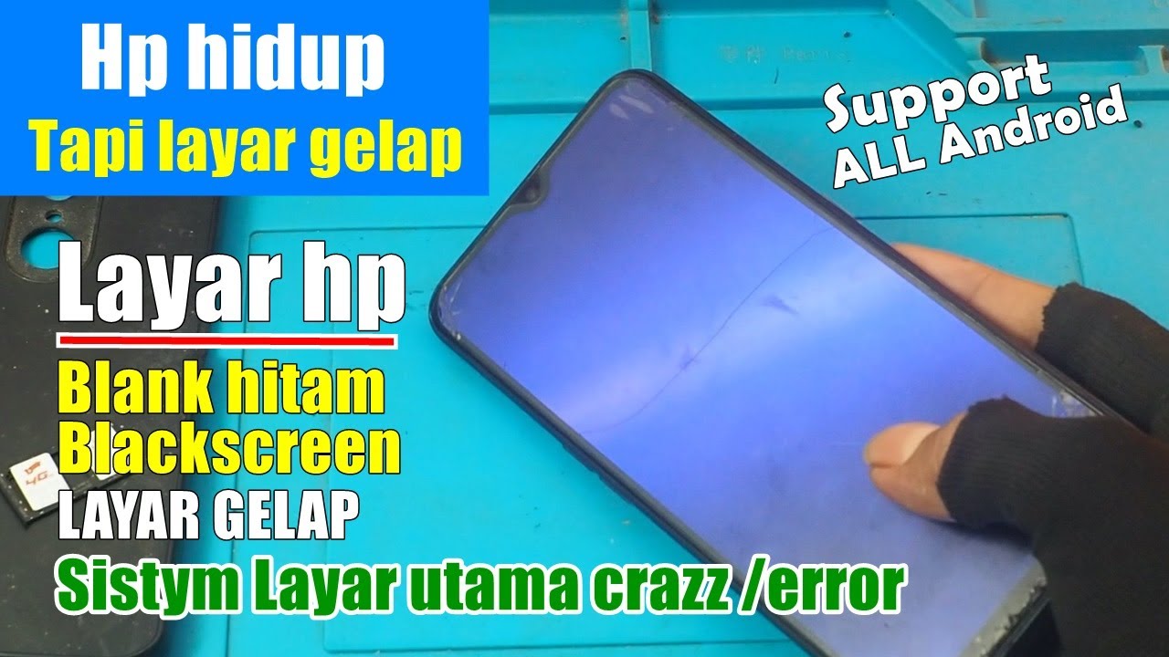 Cara Mengatasi Layar Hp hitam Tapi Hpnya Menyala || Layar hp android ...