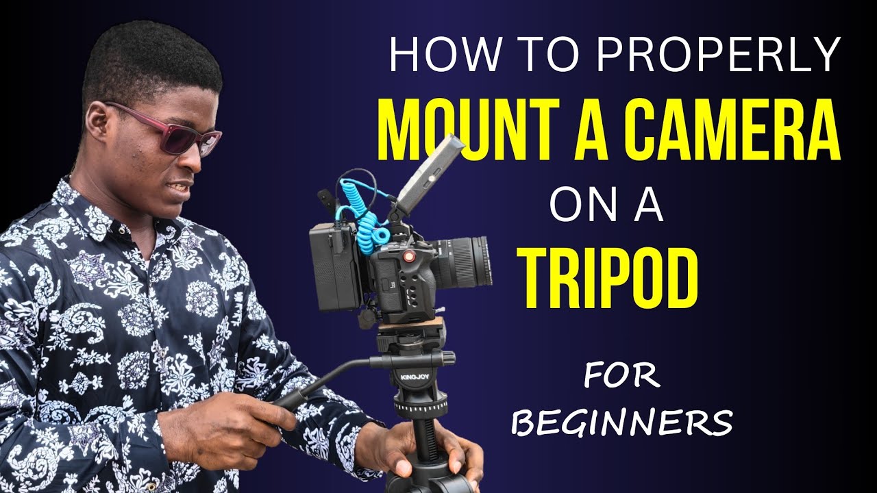How to Properly Mount a Camera on a Tripod - Beginner's Guide - YouTube