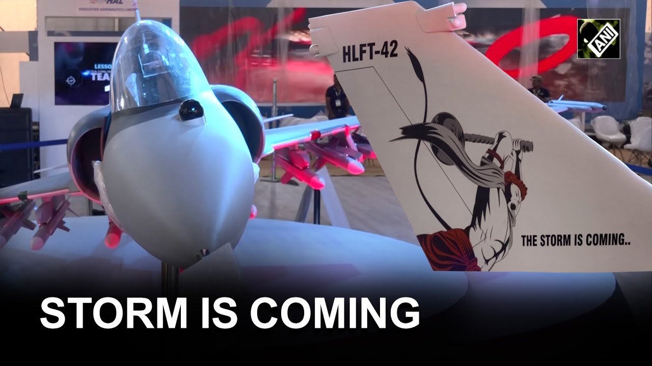 HAL’s supersonic trainer aircraft featuring Lord Hanuman on tail steals ...