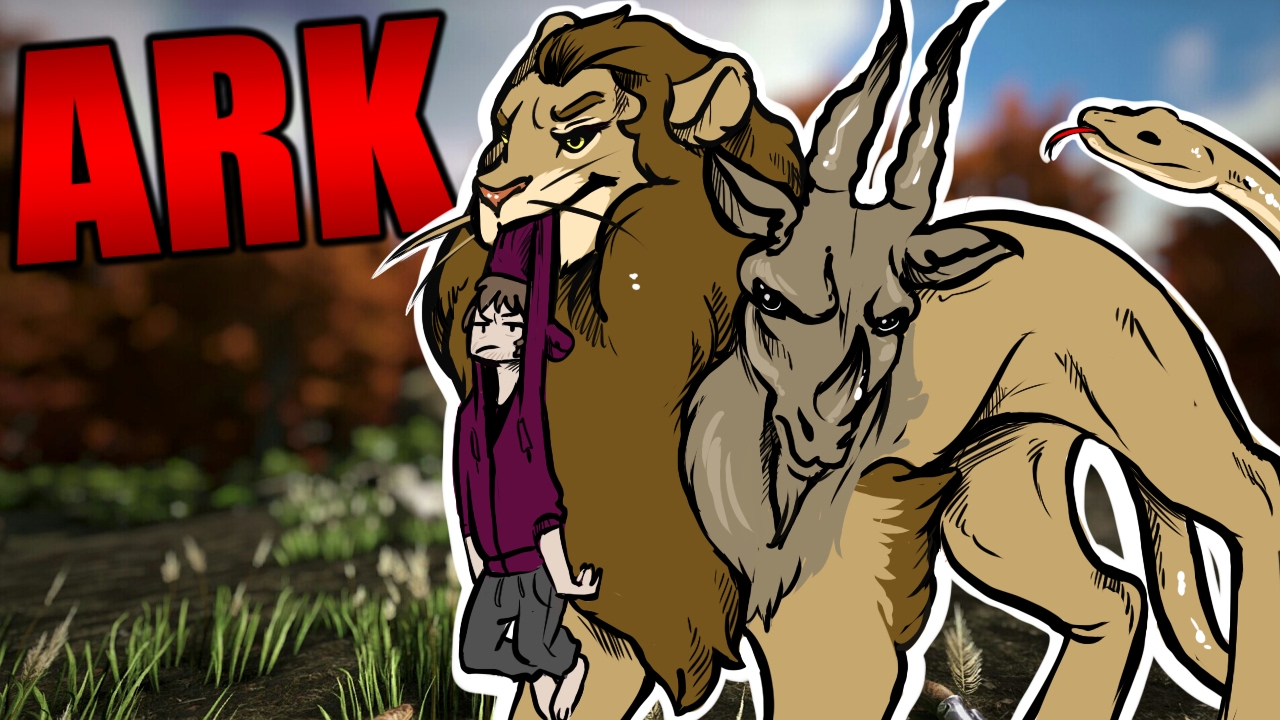 ARK Survival Evolved - CHIMERA & BROODMOTHER BOSS TAMING, NEW ISLE #24 ...