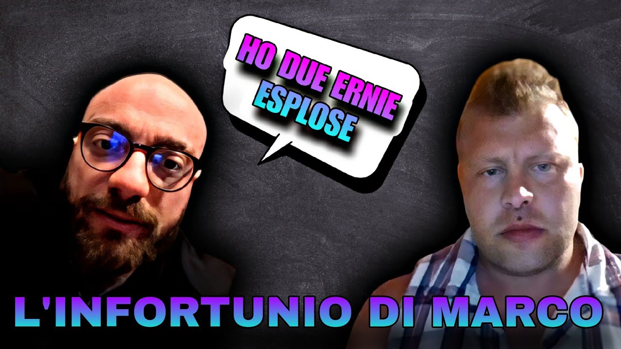 MARCO SARCONE e il GRAVE INFORTUNIO alla schiena - YouTube