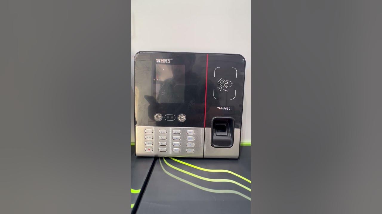 Timmy TM-F630 fingerprint جهاز بصمة الحضور والانصراف - YouTube