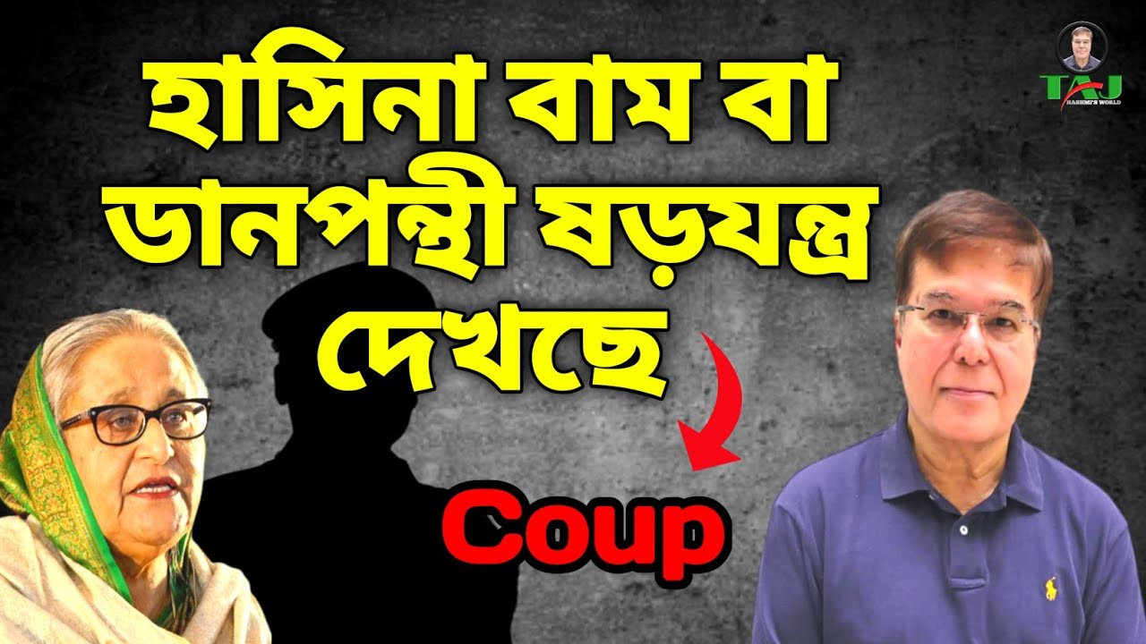 হাসিনা বাম বা ডানপন্থী ষড়যন্ত্র দেখছে|| Taj Hashmi - YouTube