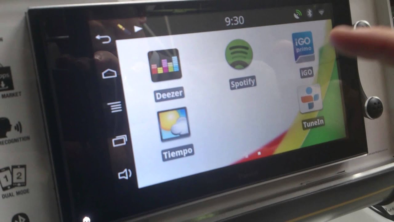 Parrot asteroid smart. video demo - YouTube