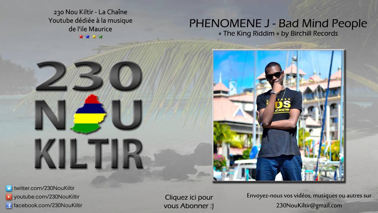 Phenomene J - Bad Mind People (The King Riddim) (DANCEHALL 2012 ...