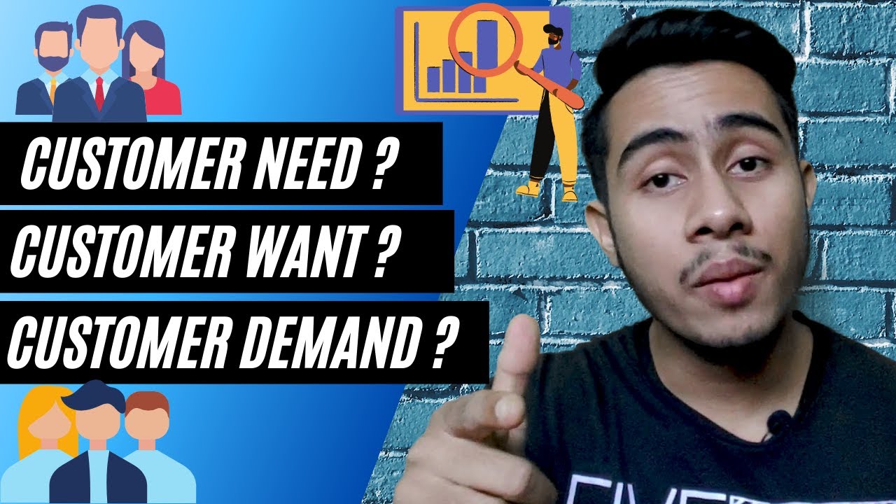 What is Need, Want and Demand In Marketing? Difference&Example - YouTube