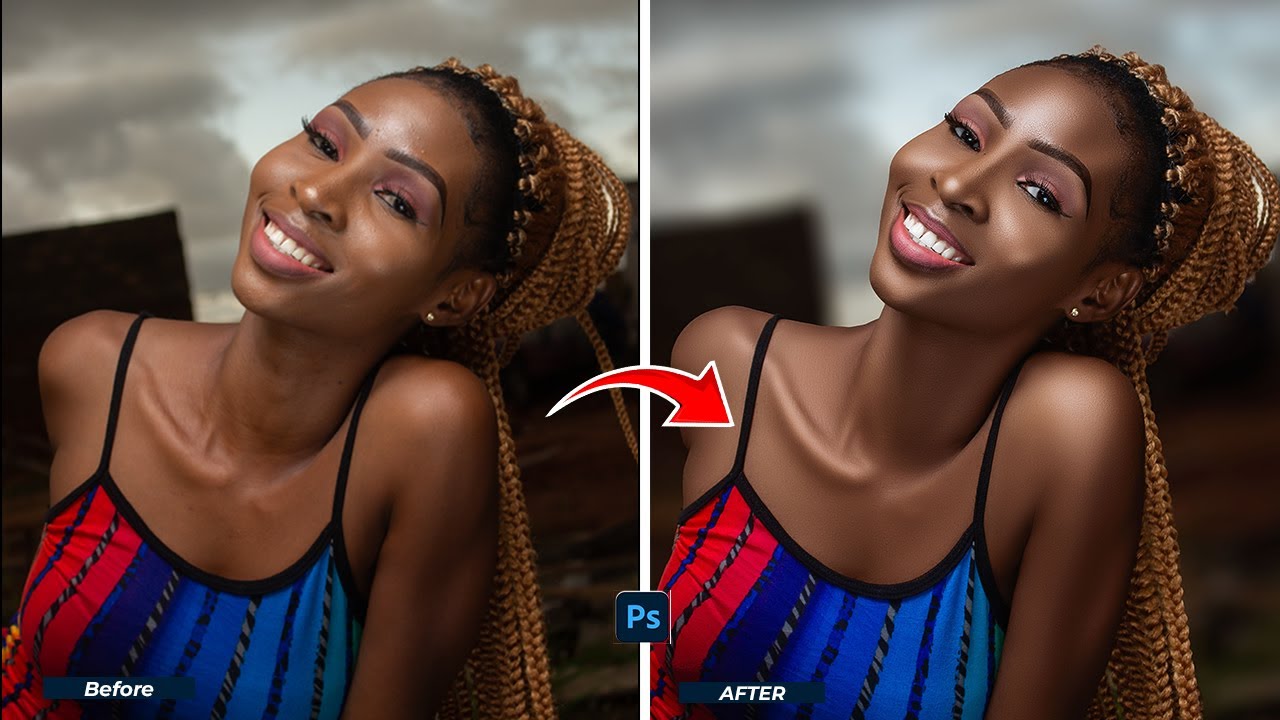 How to Edit Photos in Photoshop Color Grading & Skin Sharpening Tips ...