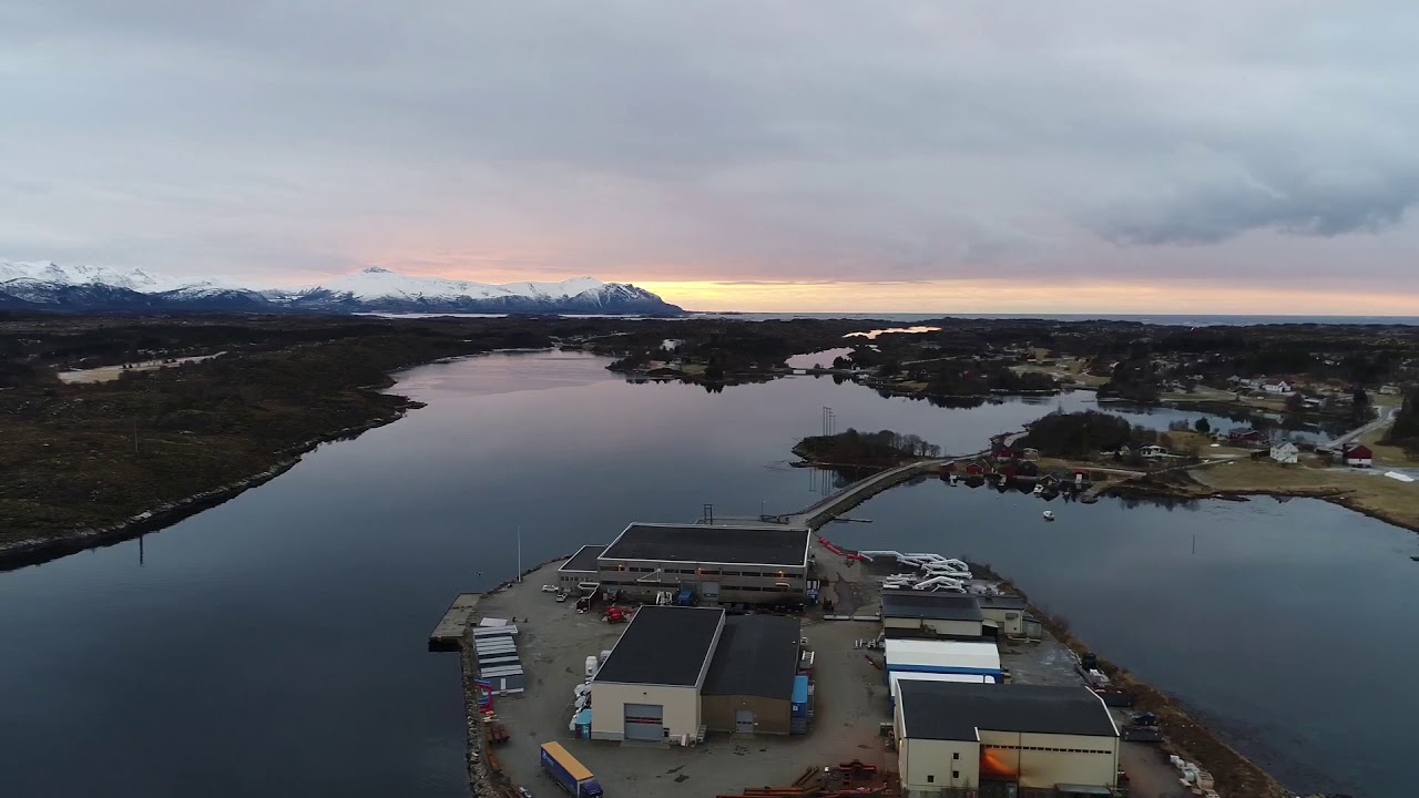 Averøy Norway seen from triplex - YouTube