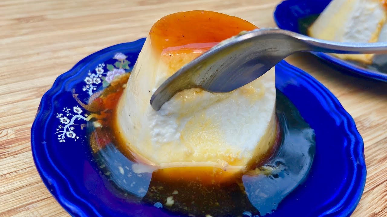 FLAN DE NATA EXTRA CREMOSO (aprovecha las Claras de Huevo) - GUILLE ...