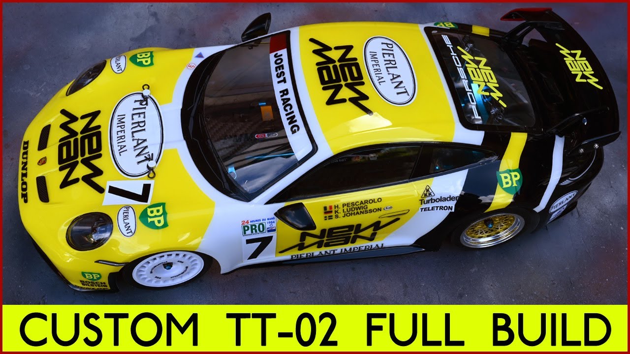 CUSTOM TT-02 FULL BUILD - YouTube