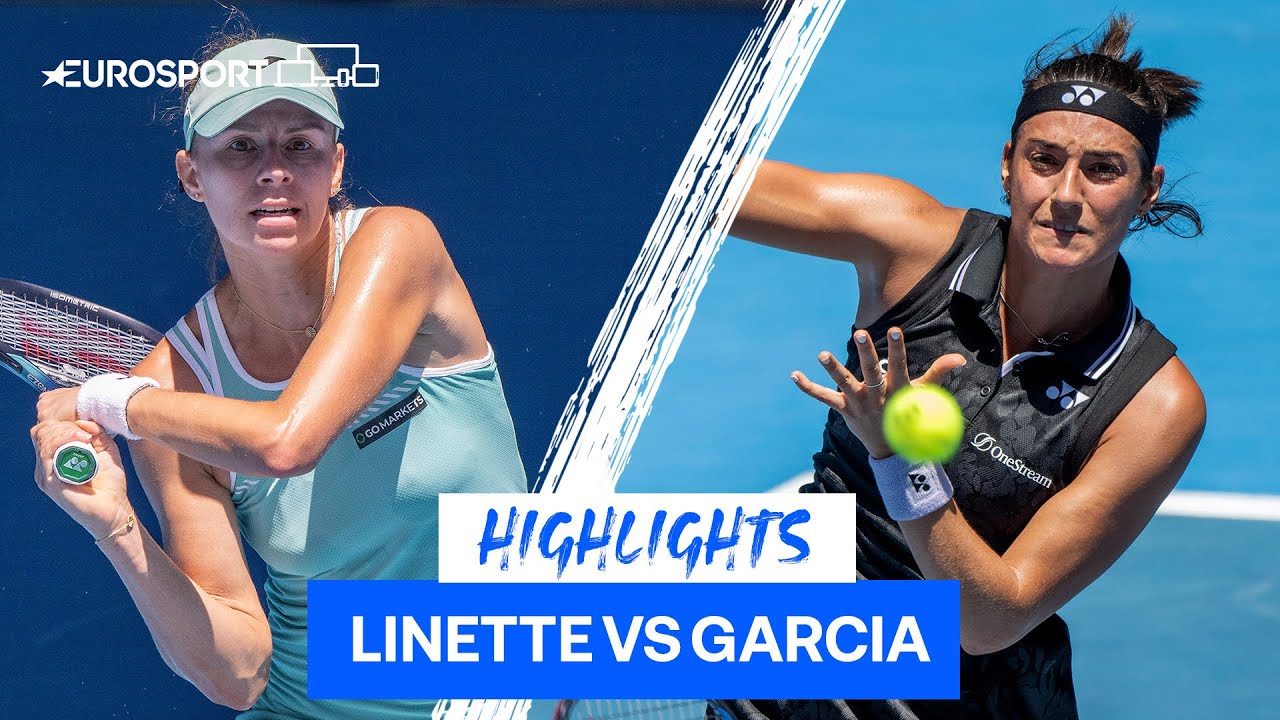 Magda Linette Shocks World No. 4 Caroline Garcia | Australian Open Highlights | Eurosport Tennis ...