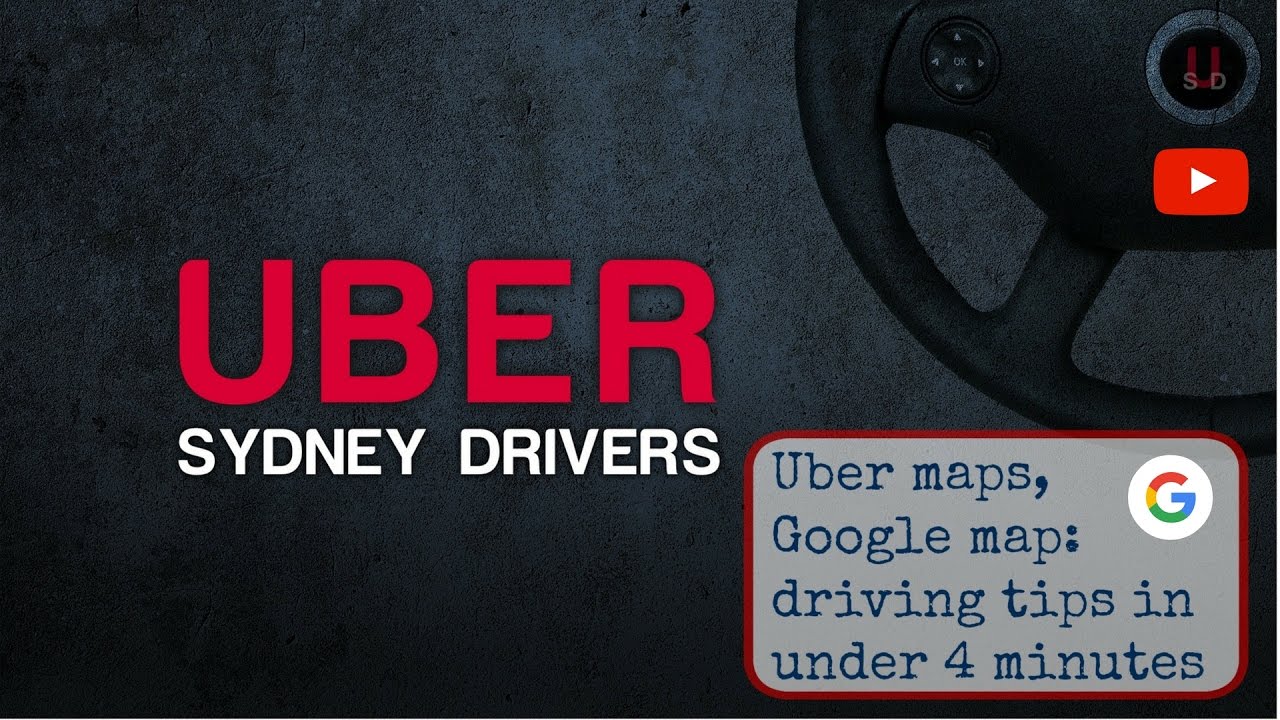 Uber maps, Google map, driving tips in under 4 minutes - YouTube