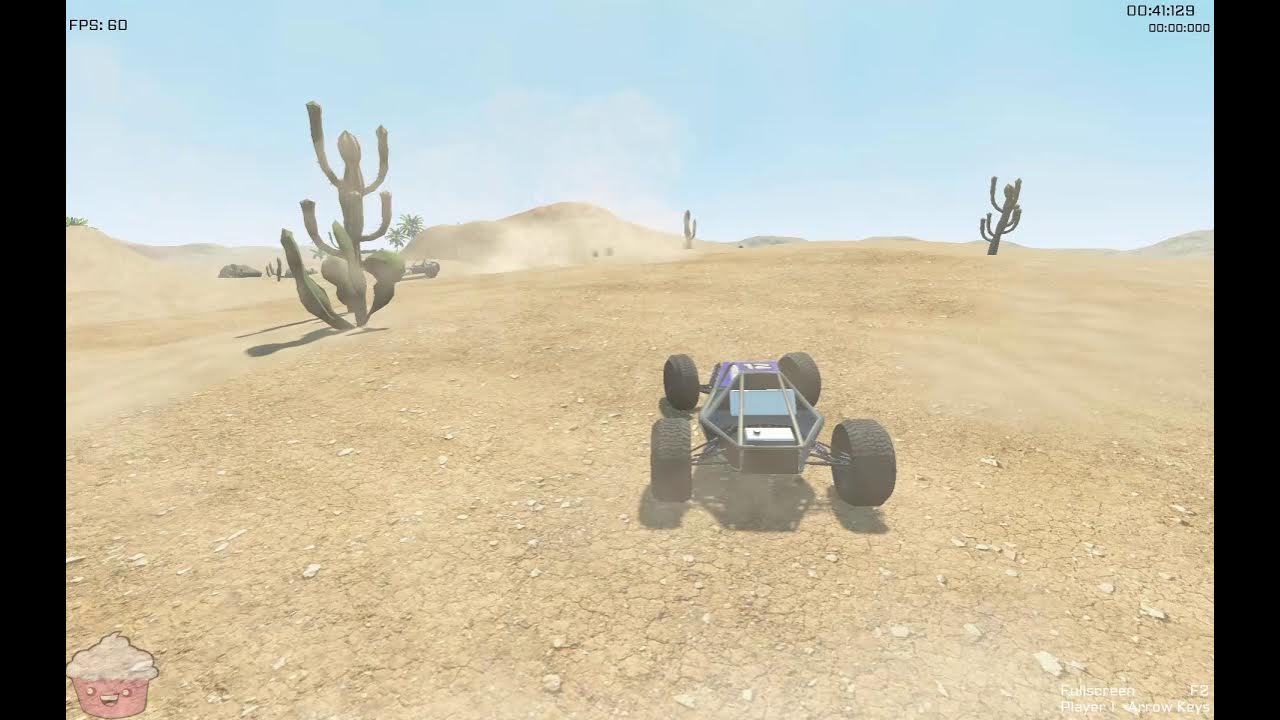 Godot Game Prototype DevLog 2021-02-24 "Stoneage/Desert Racer" (NPC players AI) - YouTube