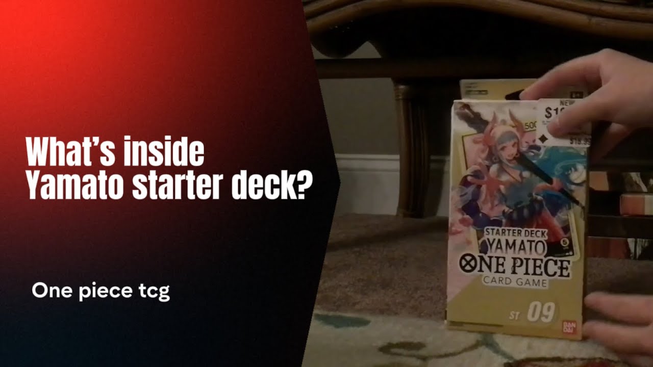 What’s inside One Piece Yamato starter deck? - YouTube