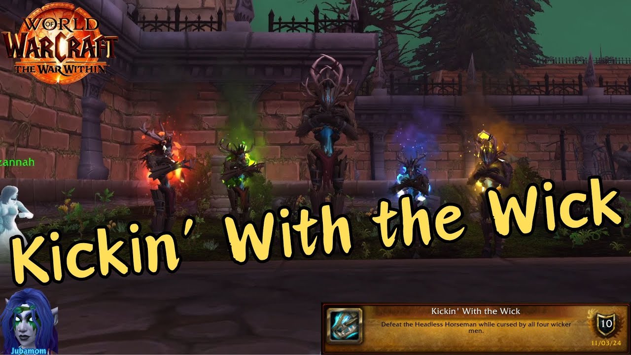 Kickin' With the Wick Achievement: Hallow's End - YouTube