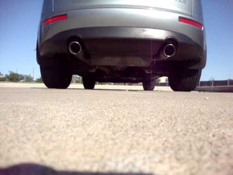 Infiniti FX35 Exhaust Sound. Stock. - YouTube
