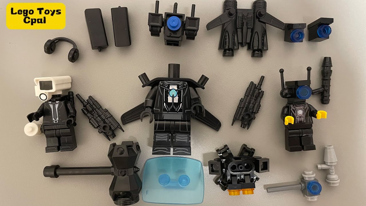 LEGO Skibidi Toilet | Titan Cameraman|killer Cameraman |Unofficial Lego ...