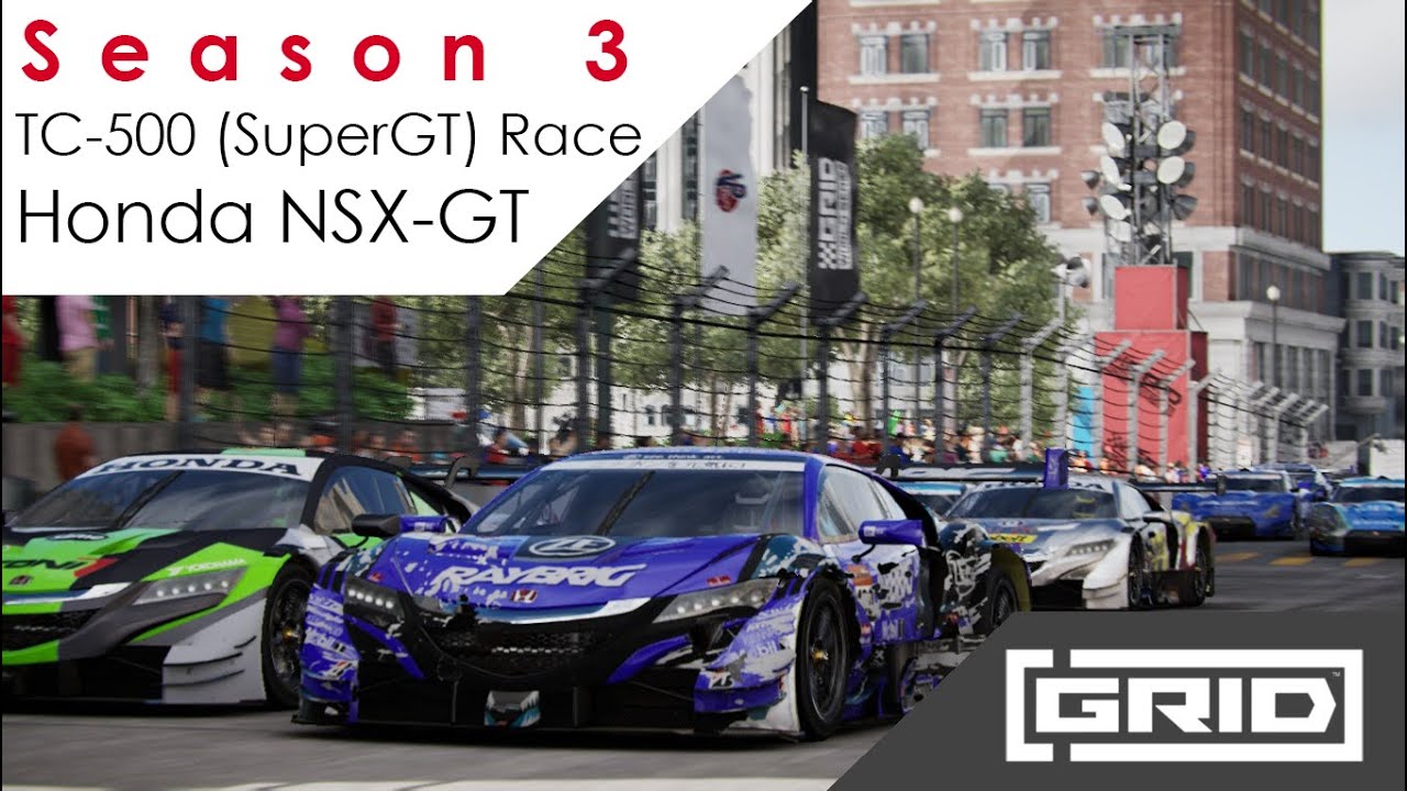 GRID 2019 (Season 3 DLC) - TC-500 (Super GT) Race in San Francisco with ...