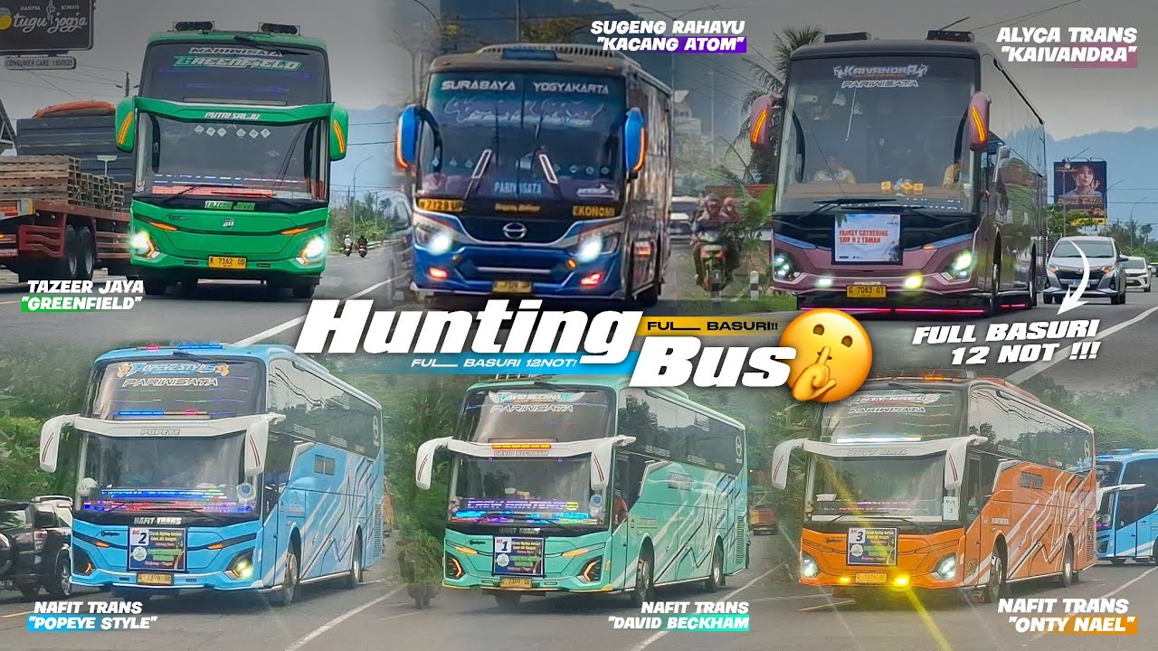 FULL BASURI VIRAL!!! l Hunting Bus Di Magelang - YouTube