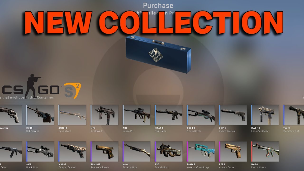 CSGO NEW COLLECTION IS HERE (ANUBIS) - YouTube